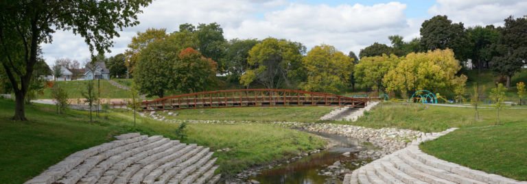 Pulaski Park Pedestrian Bridge - GRAEF