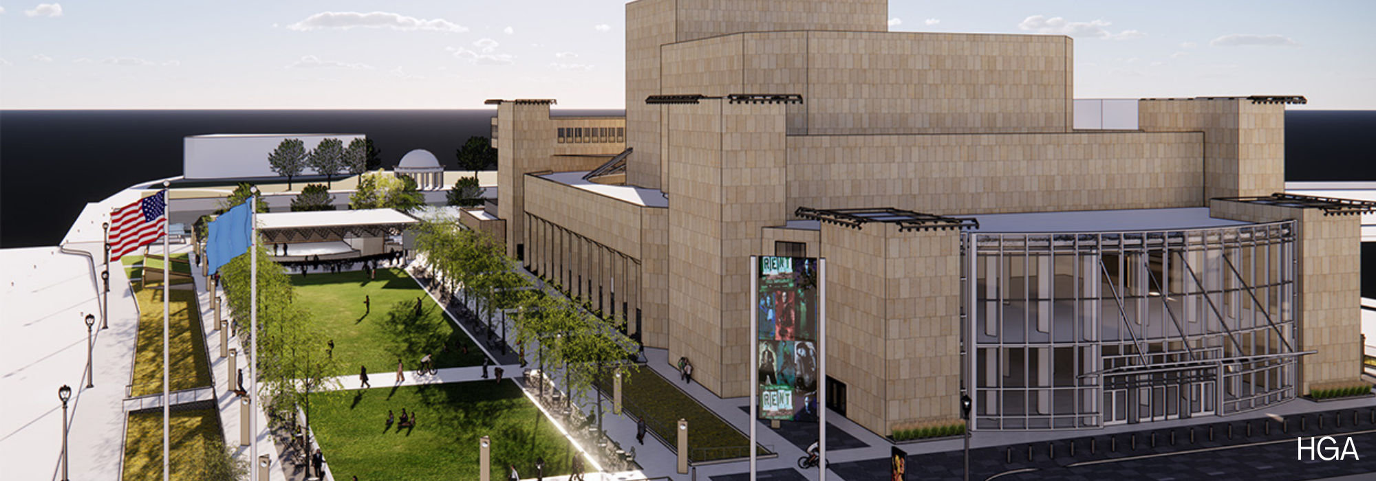 Marcus Center Breaks Ground on Exterior Campus Renovations - GRAEF