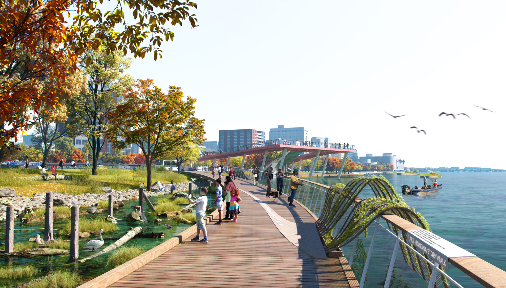 Designers offer ambitious concepts for remaking Madison's Lake Monona ...