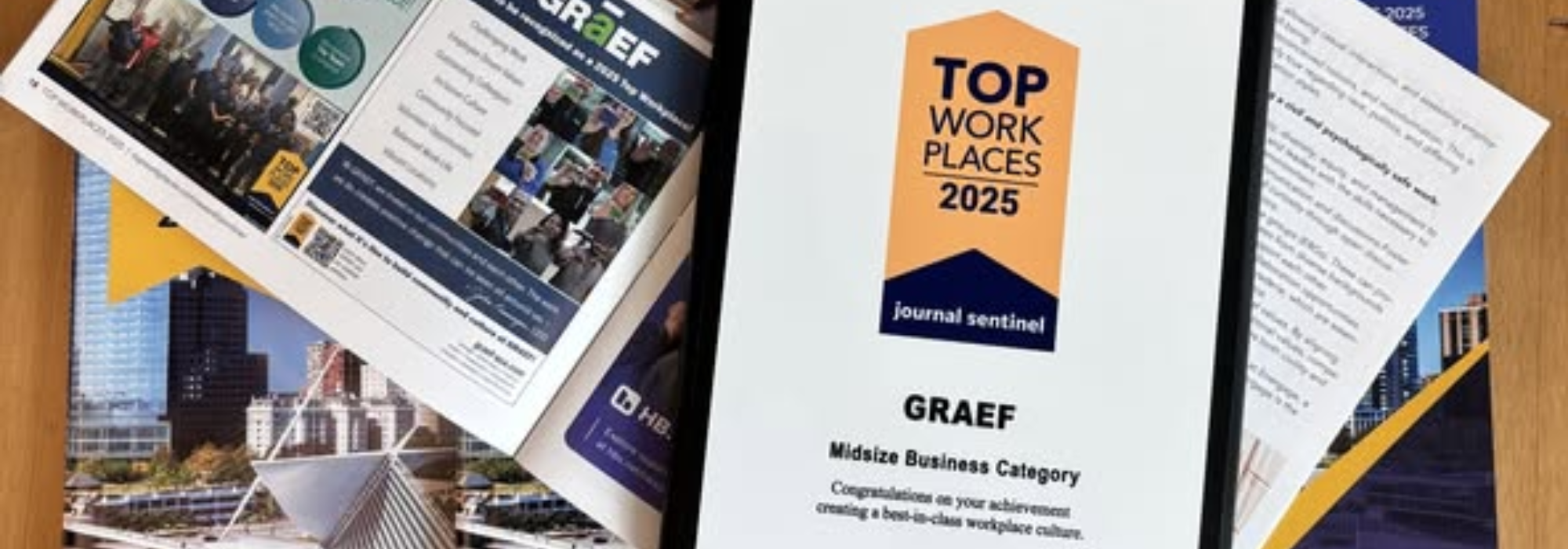 GRAEF Named a 2025 Top Workplace by Milwaukee Journal Sentinel and USA ...