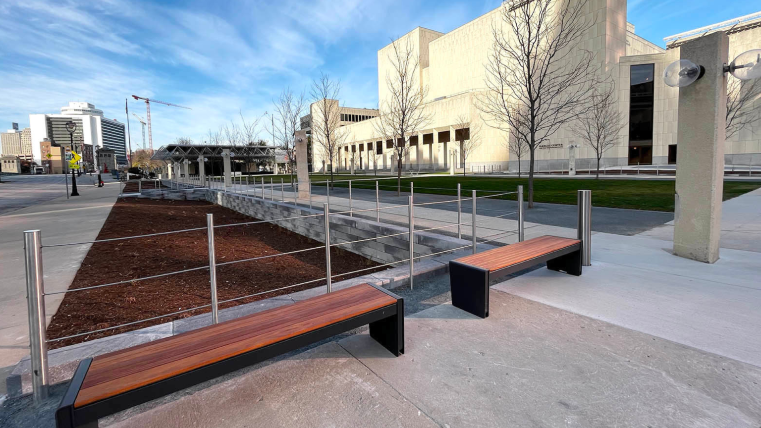 Marcus Center's Newly Unveiled Exterior Upgrades - GRAEF